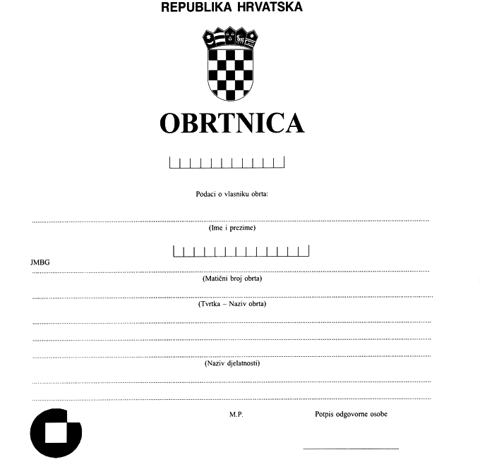 Produljeno oslobođenje od plaćanja cijene obrtnice za novootvorene ...